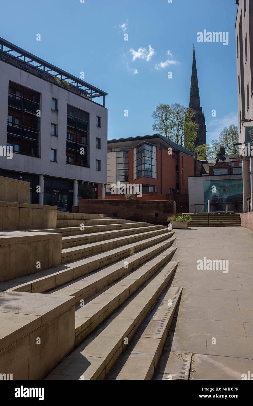 Historic quarter, Coventry city centre Stock Photo - Alamy