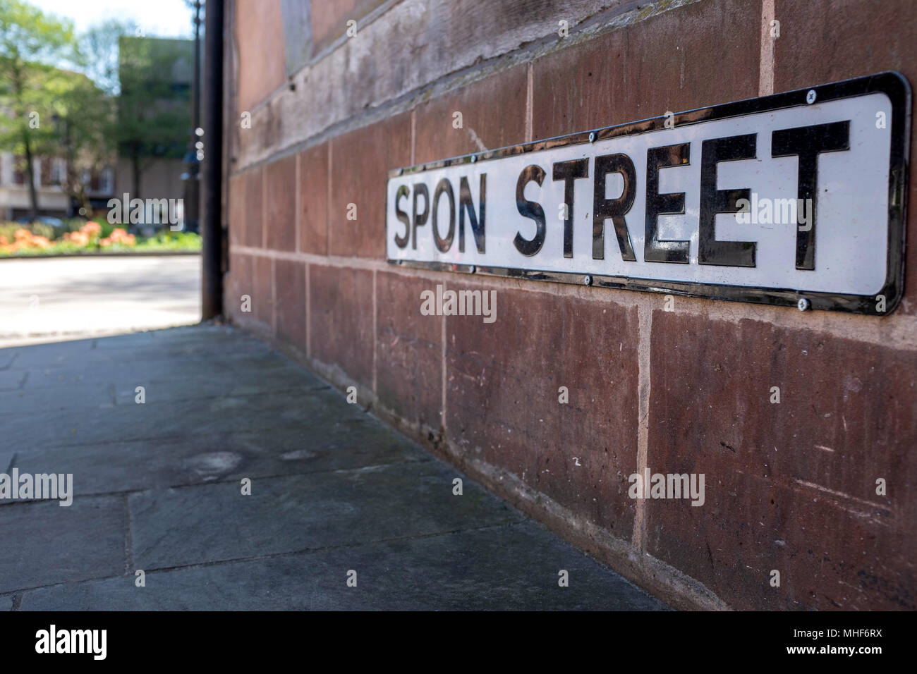Spon End, Coventry city centre Stock Photo - Alamy