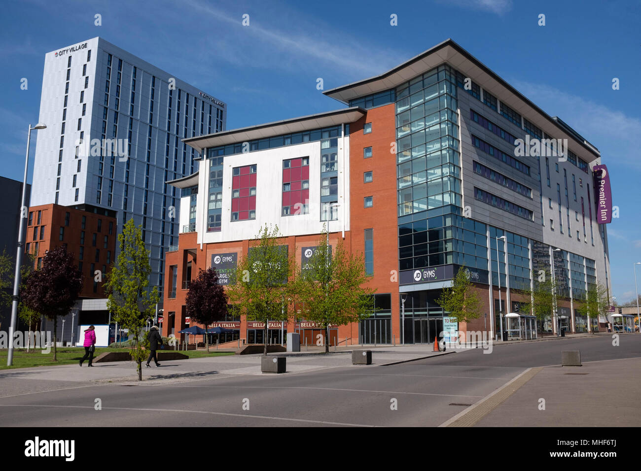 Coventry city centre Stock Photo - Alamy