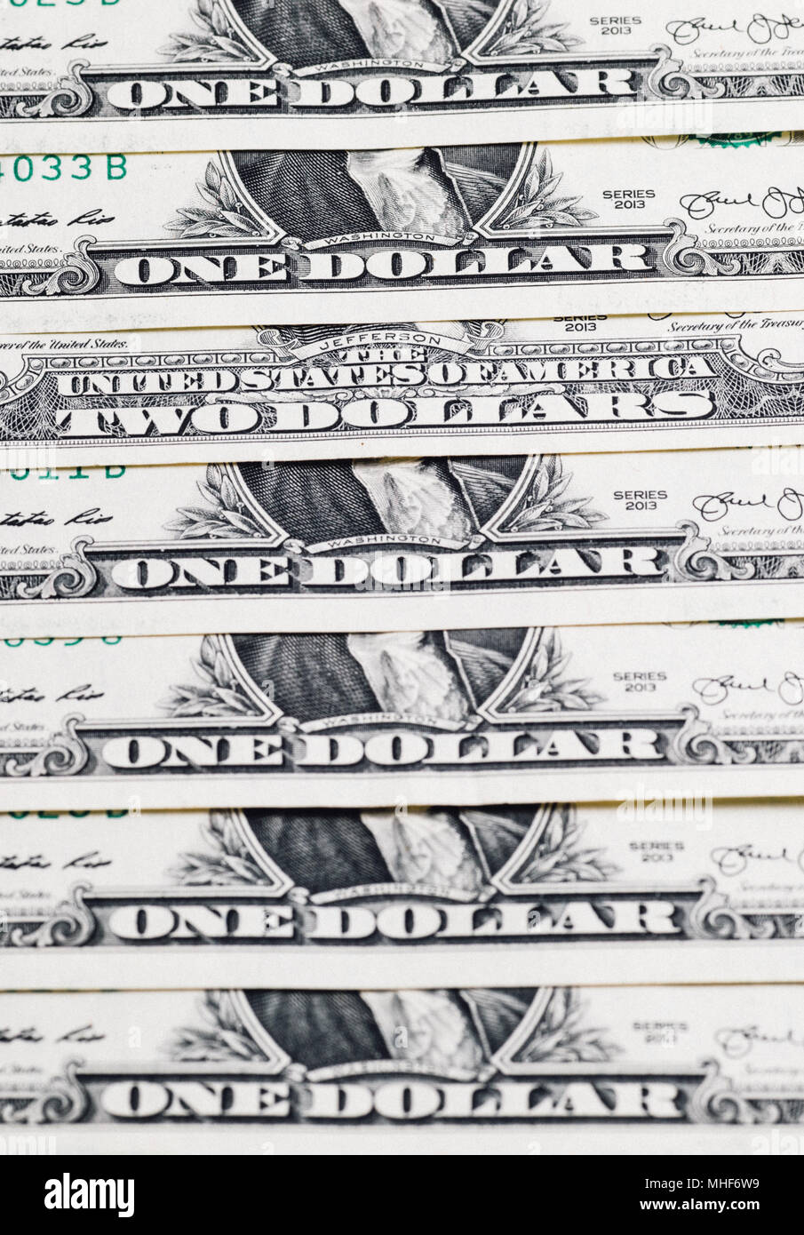 US Dollar bill, super macro, close up photo Stock Photo - Alamy