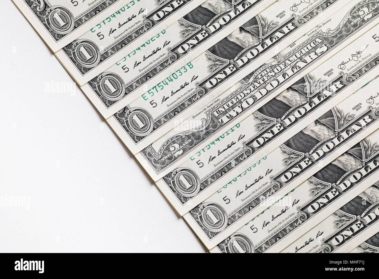 US Dollar bill, super macro, close up photo Stock Photo - Alamy