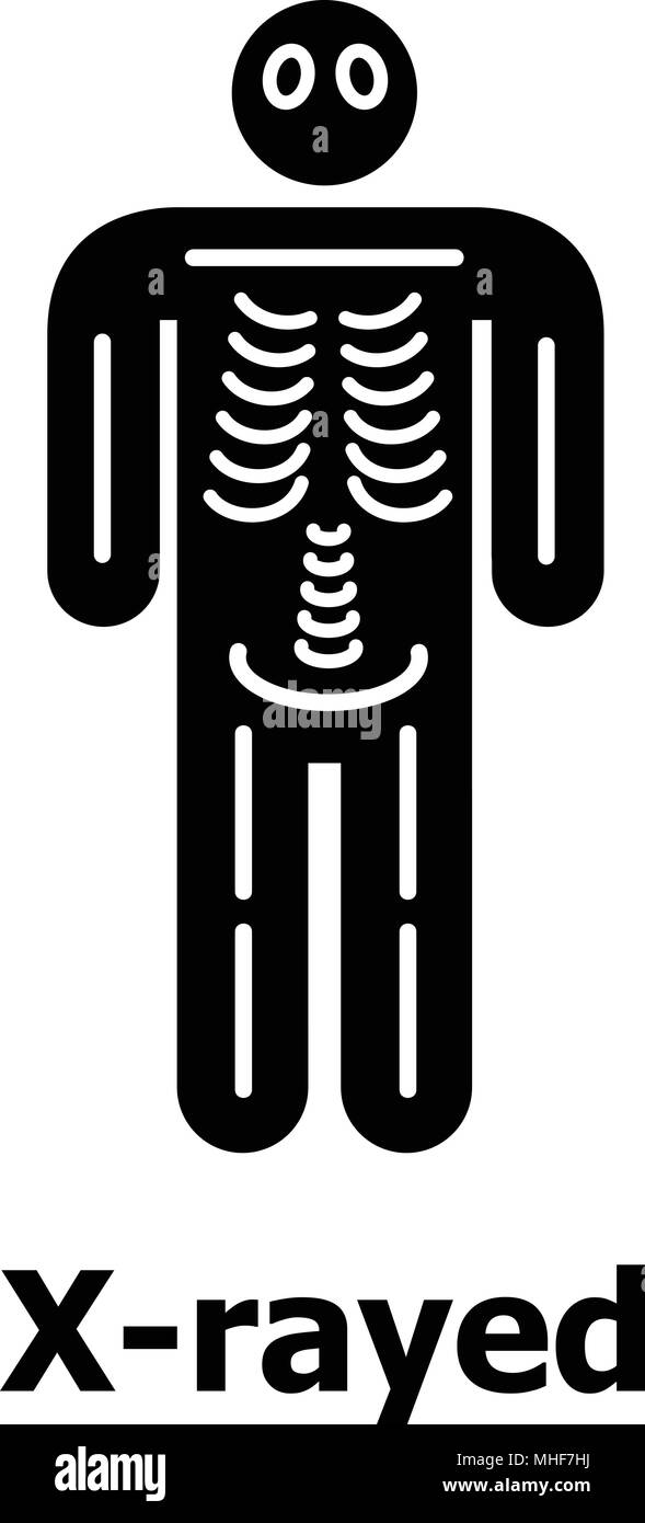 Xray icon, simple style Stock Vector Image & Art - Alamy