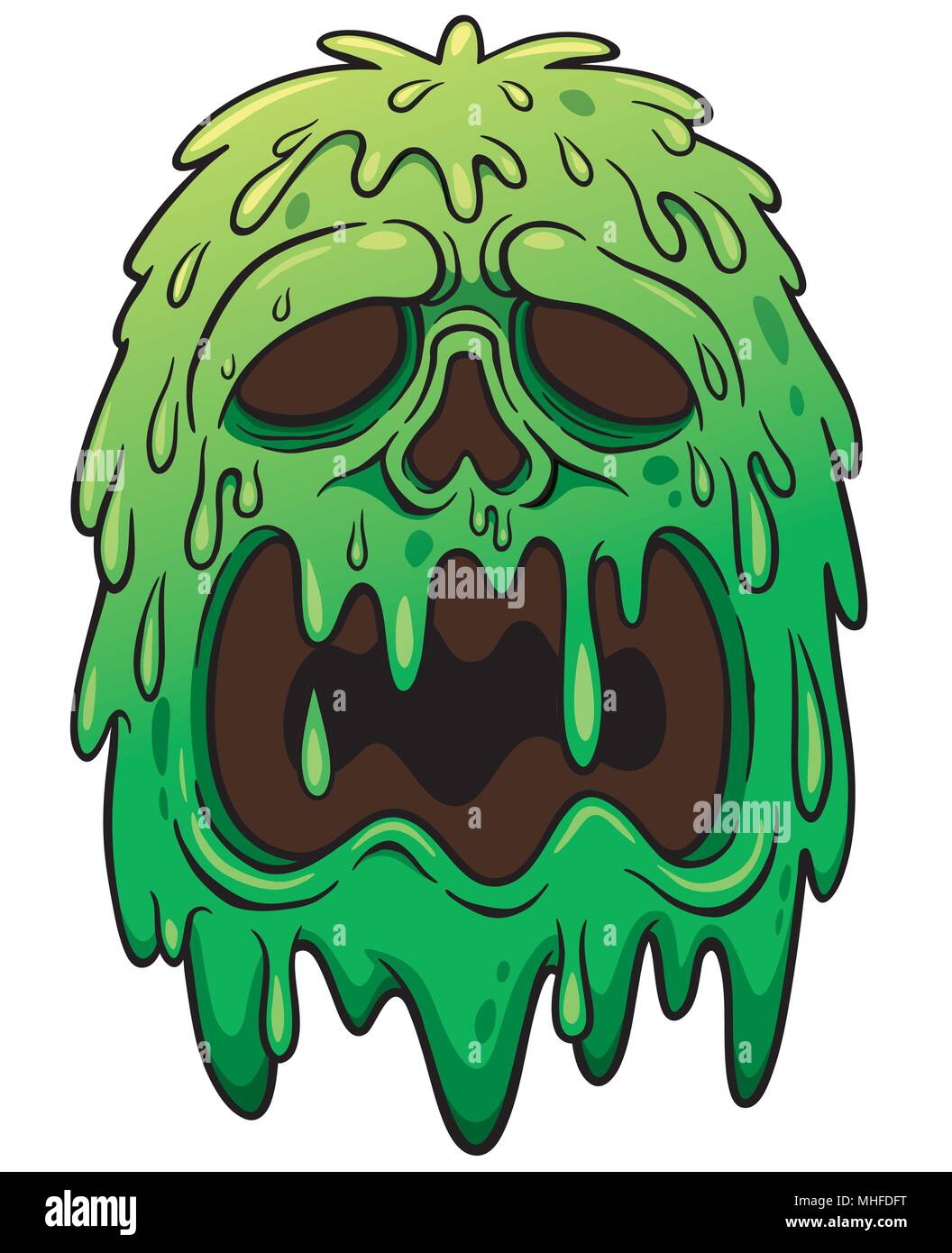 Cartoon monster face Stock Vector Images - Alamy