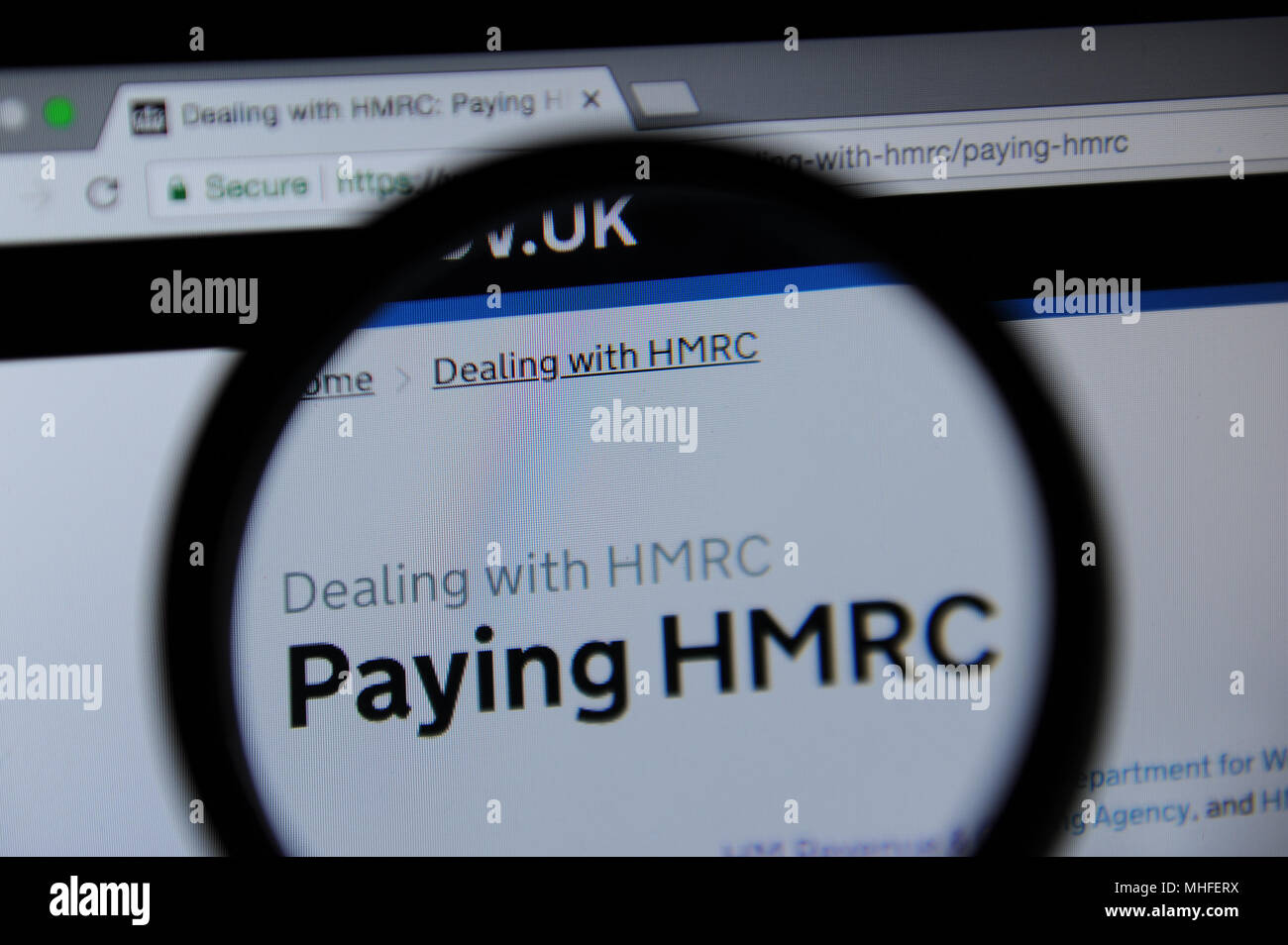 Dealing with hmrc hi-res stock photography and images - Alamy