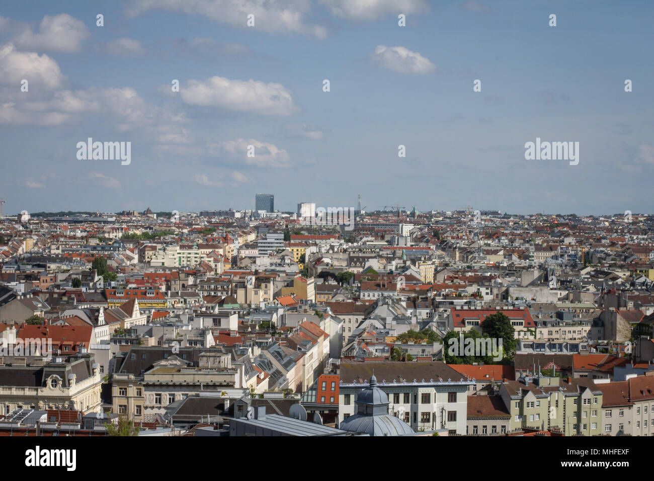 Skyline Vienna, Austria, Europe Stock Photo - Alamy