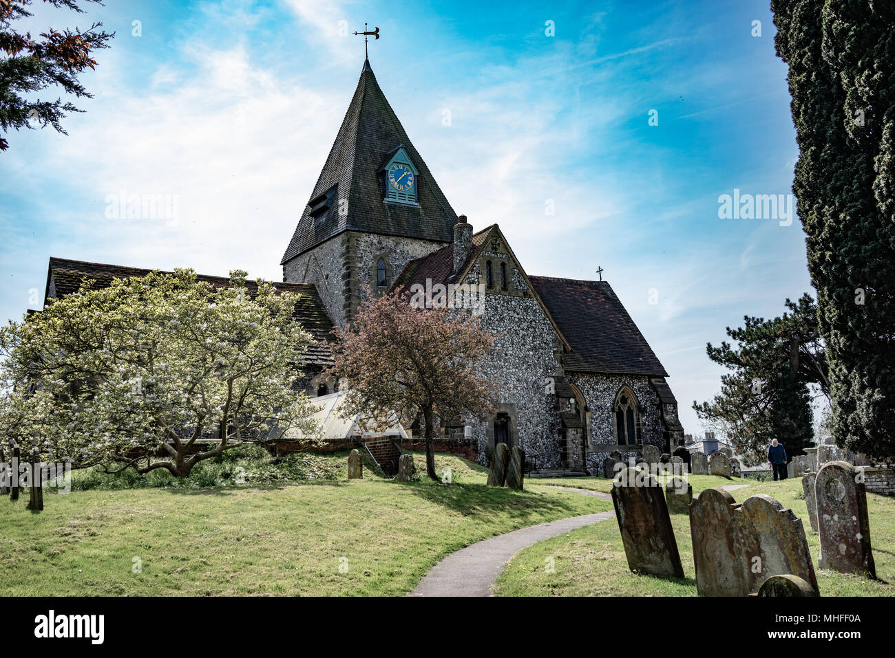 Ditchling village church hi-res stock photography and images - Alamy