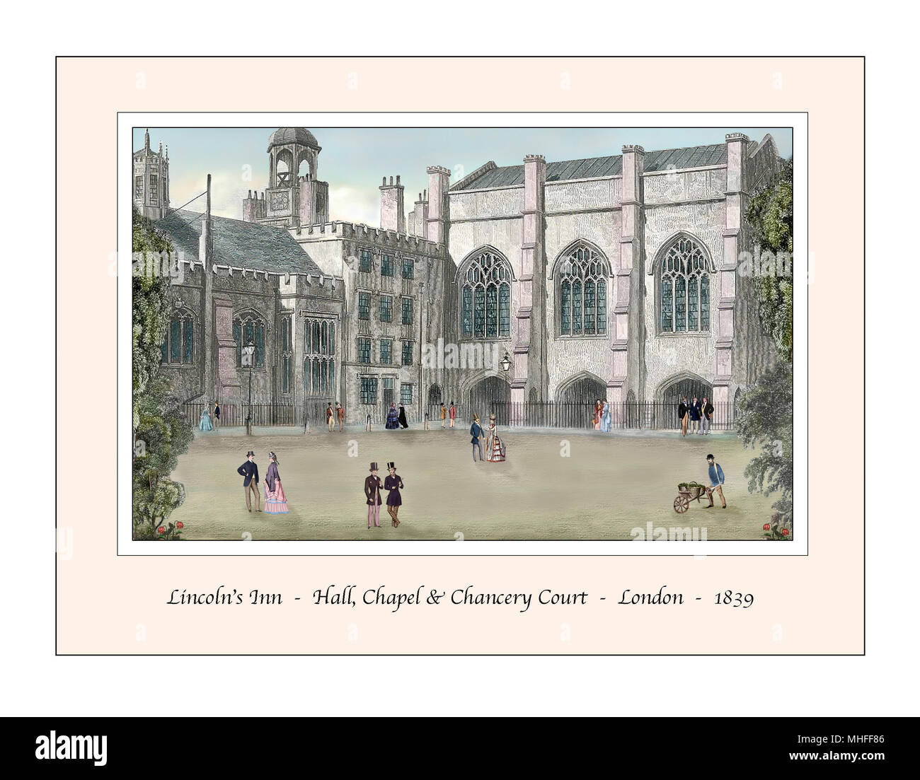 Lincoln's inn hall hi-res stock photography and images - Alamy