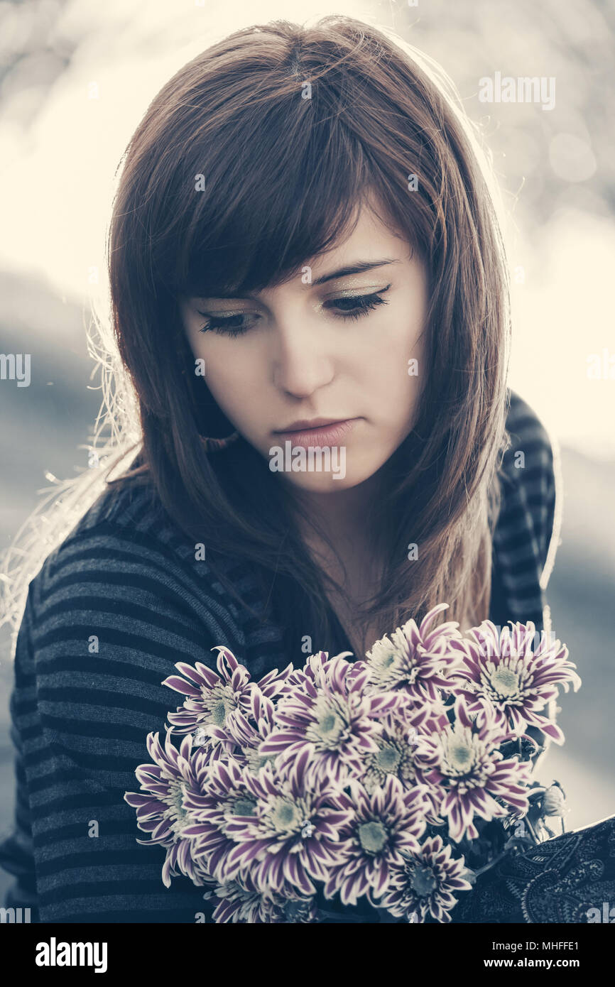 Sad flower hi-res stock photography and images - Alamy