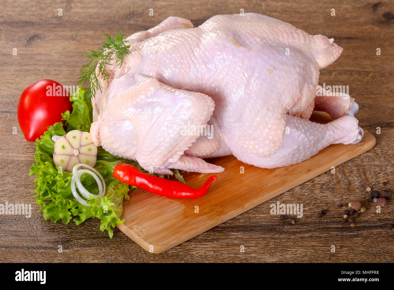 Raw chicken for cooking Stock Photo - Alamy