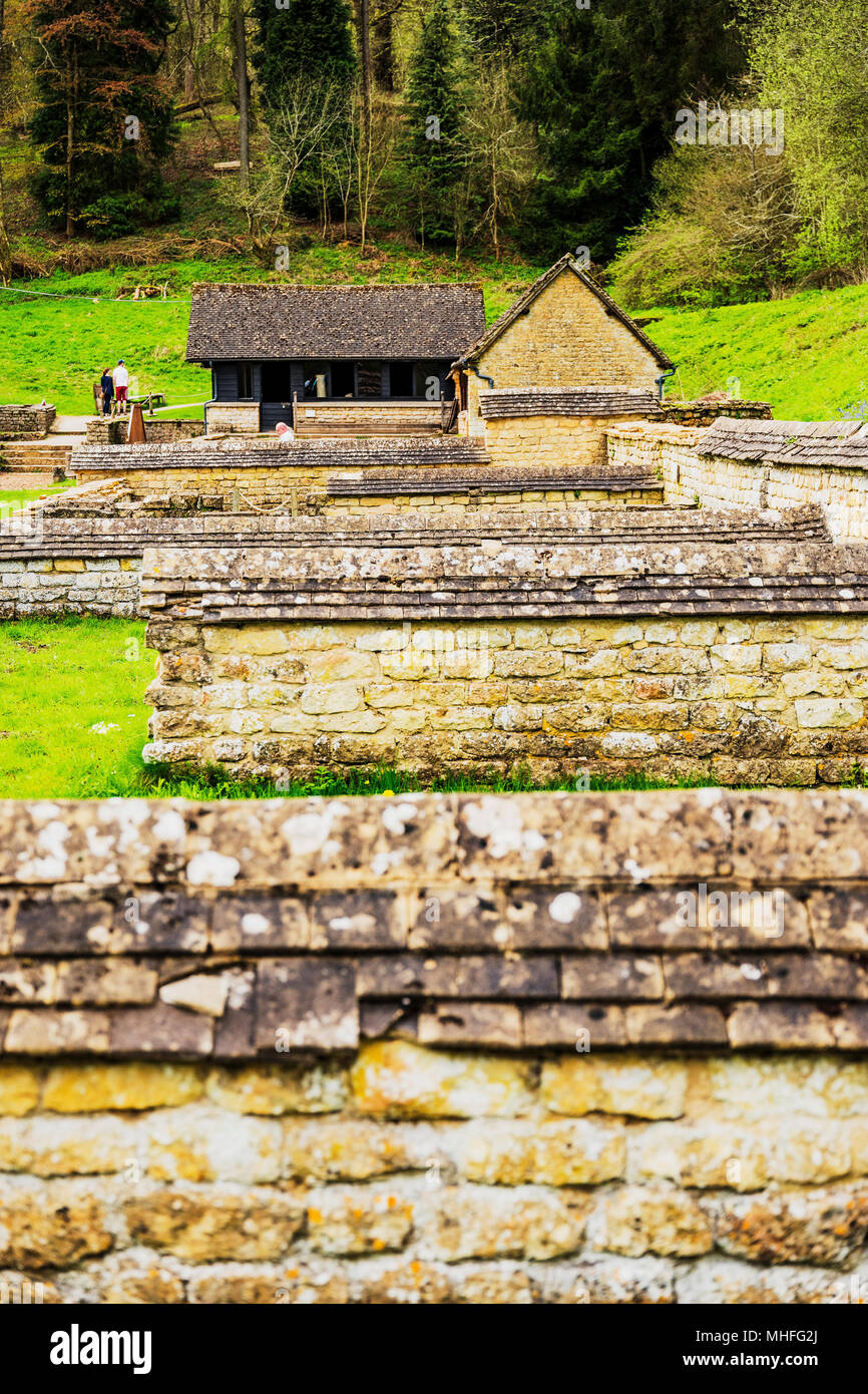 Chedworth Roman Villa is a Roman villa located near Chedworth ...