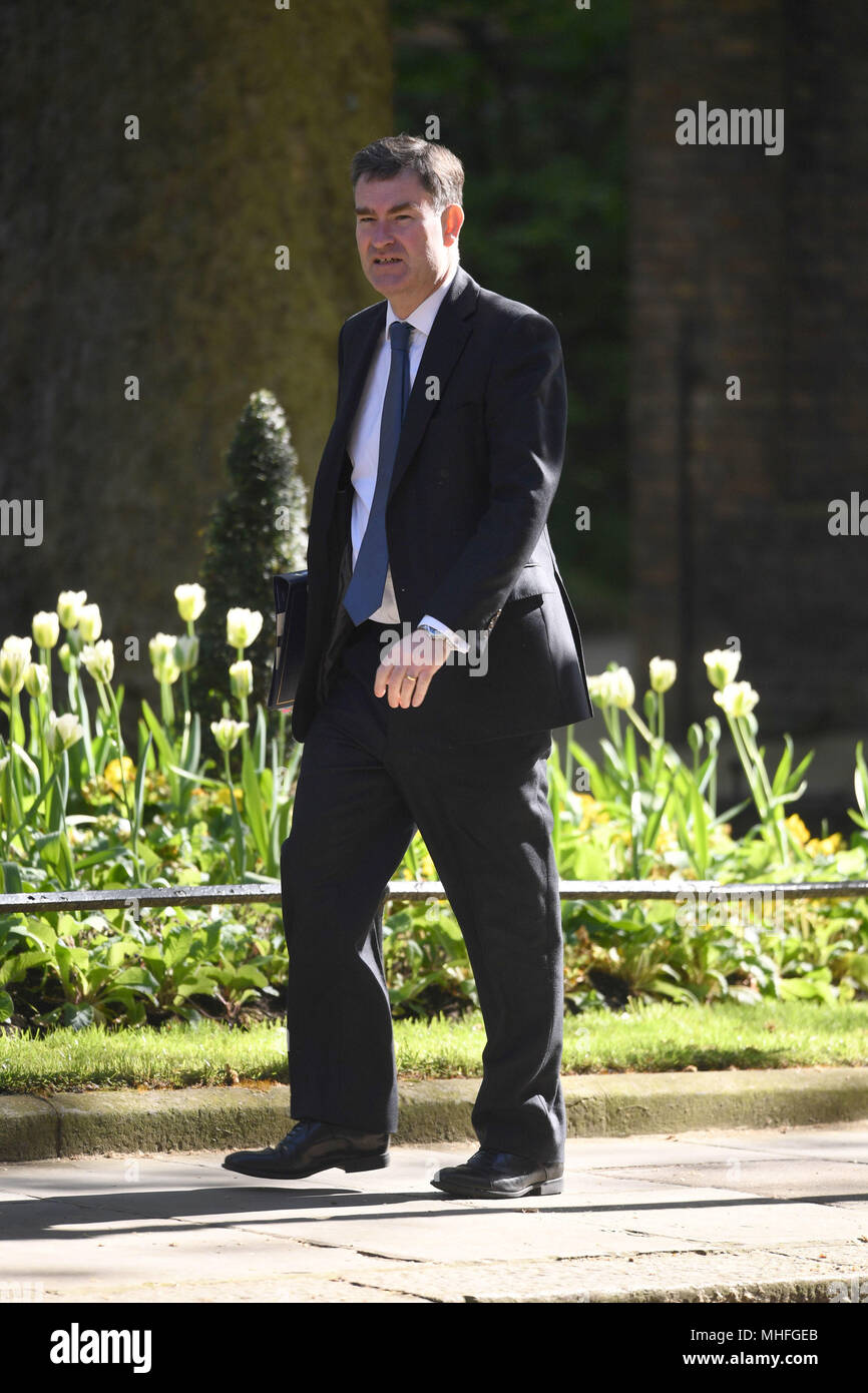 Justice Secretary David Gauke arriving in Downing Street, London, for a ...