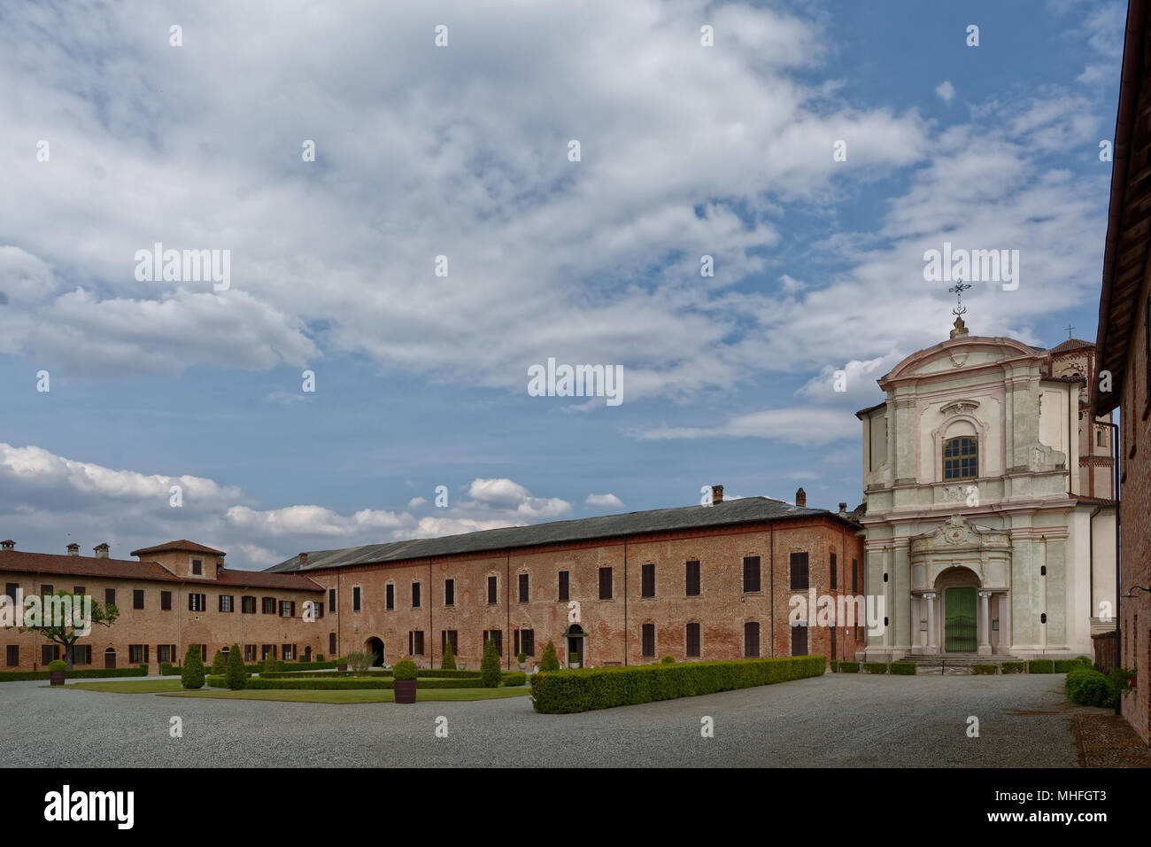 Abbazia di Lucedio Stock Photo - Alamy