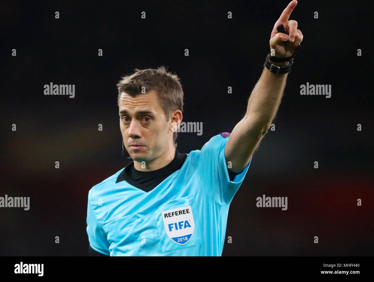Referee Clement Turpin Stock Photo - Alamy