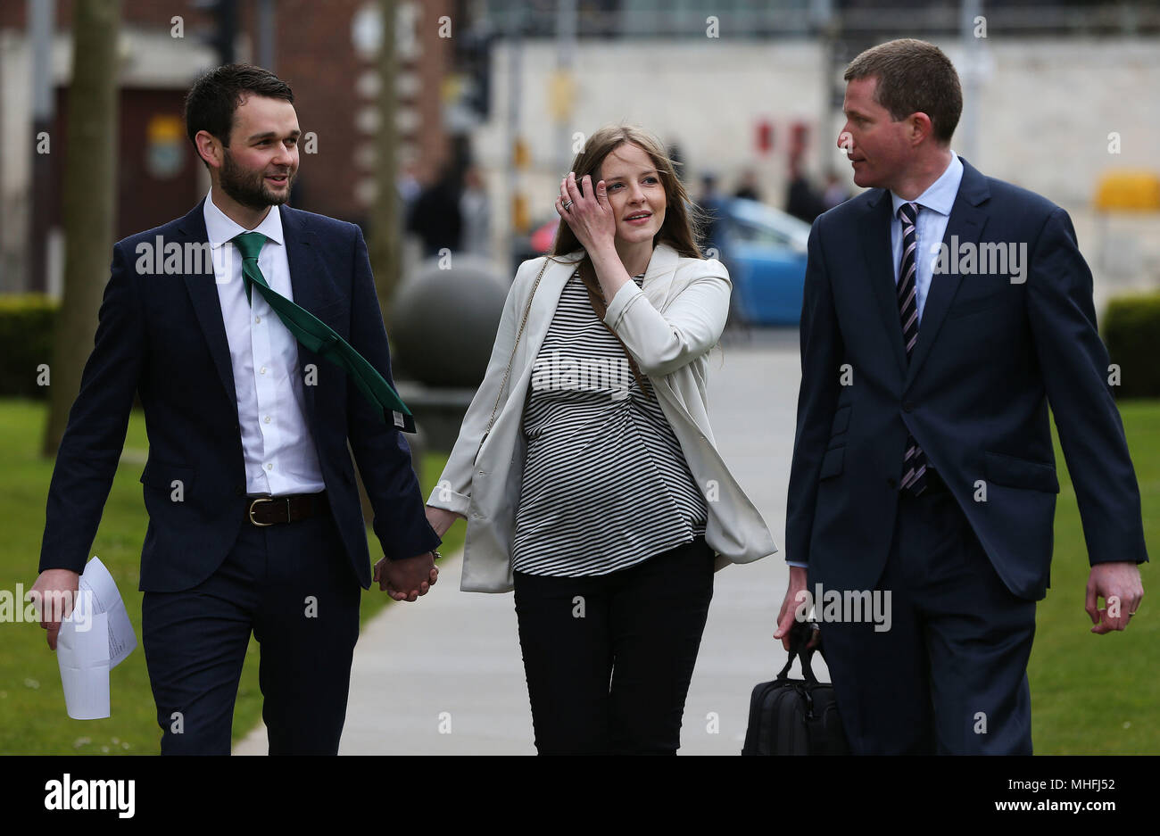 Daniel Mcarthur And His Wife Amy High Resolution Stock Photography and ...