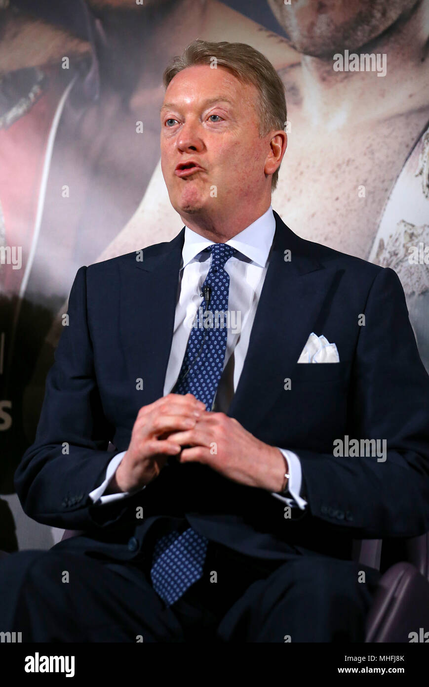 Frank warren during hi-res stock photography and images - Alamy