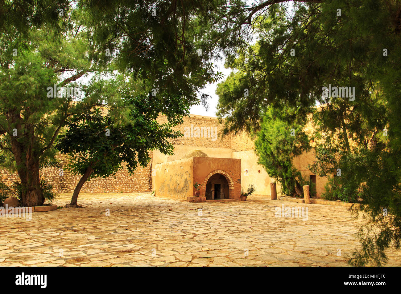 Fortress Kasbah is the medieval landmark located in Hammamet, North ...