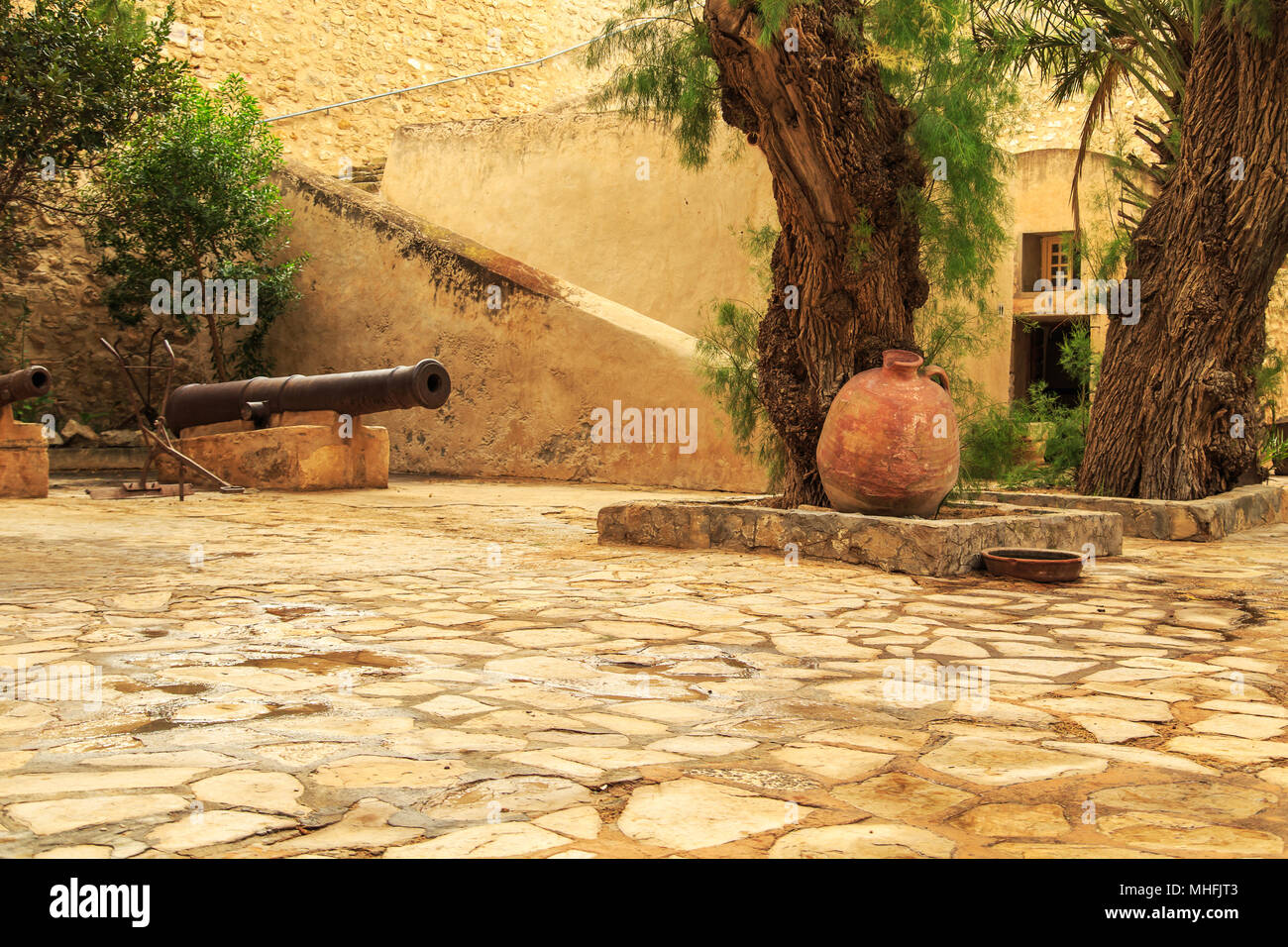 Fortress Kasbah is the medieval landmark located in Hammamet, North ...