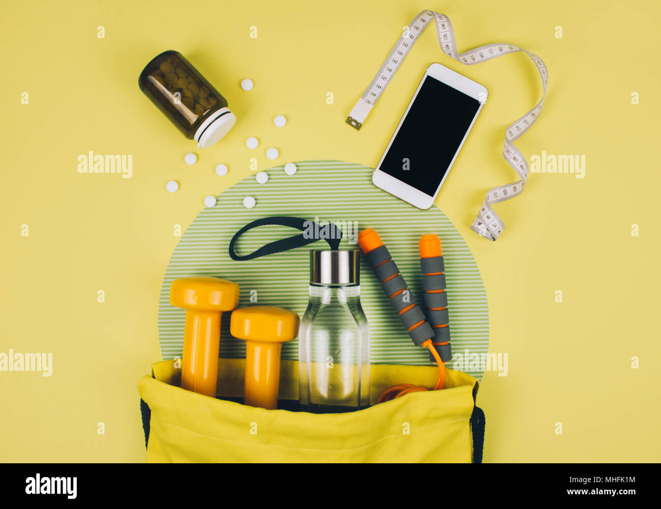 Fitness abstract healthy lifestyle concept Stock Photo - Alamy