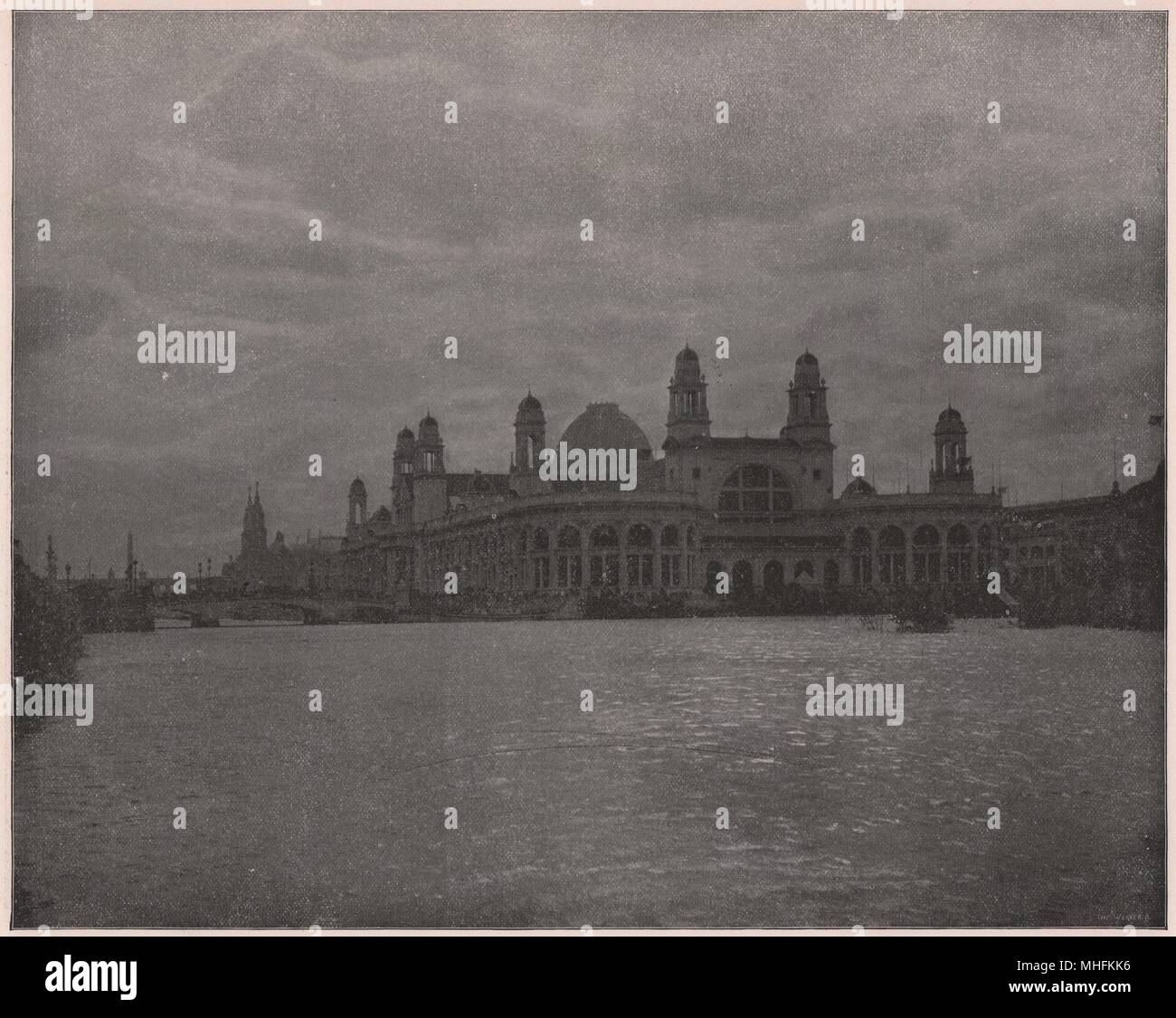 Chicago world fair 1893 electricity hi-res stock photography and images ...