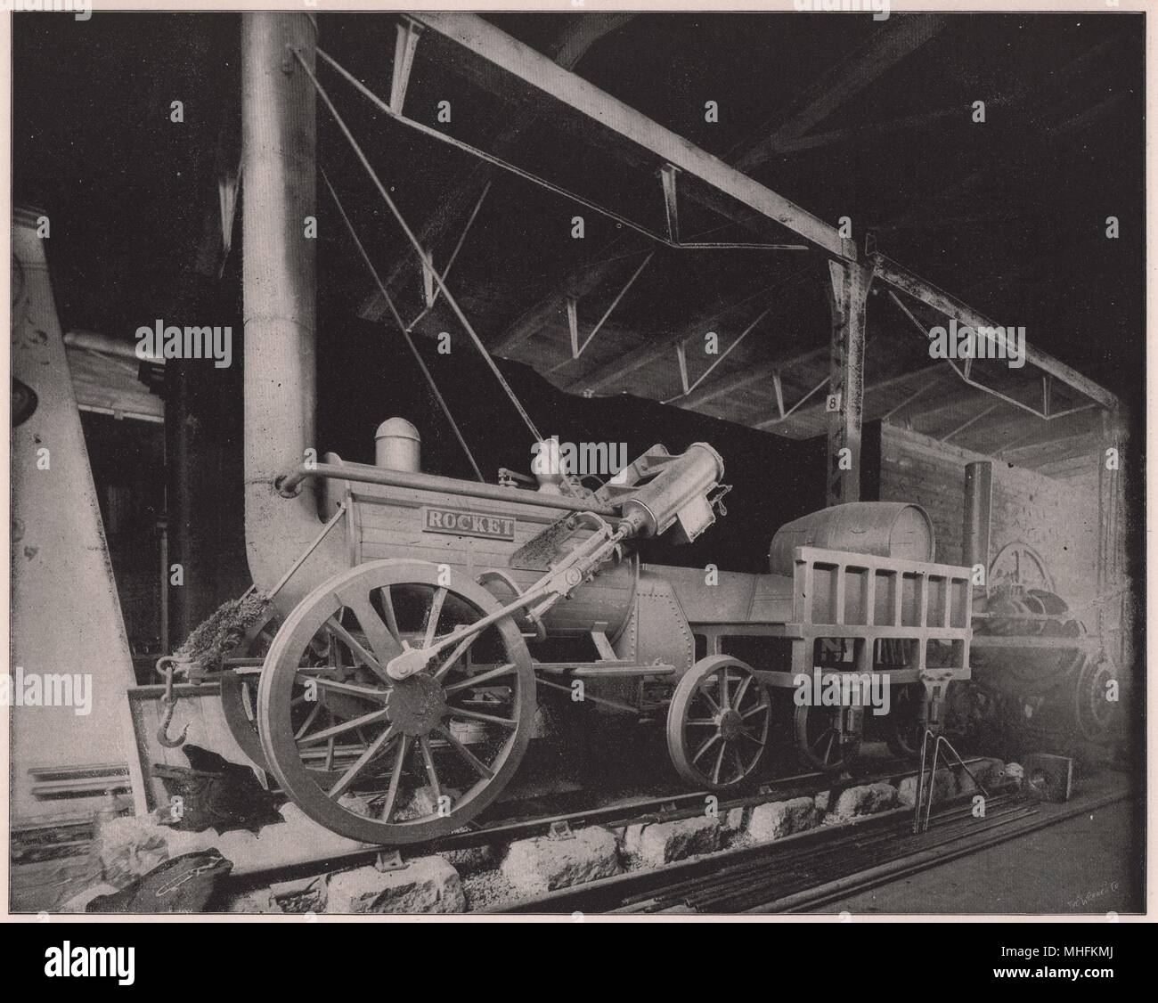 Rocket locomotive hi-res stock photography and images - Alamy