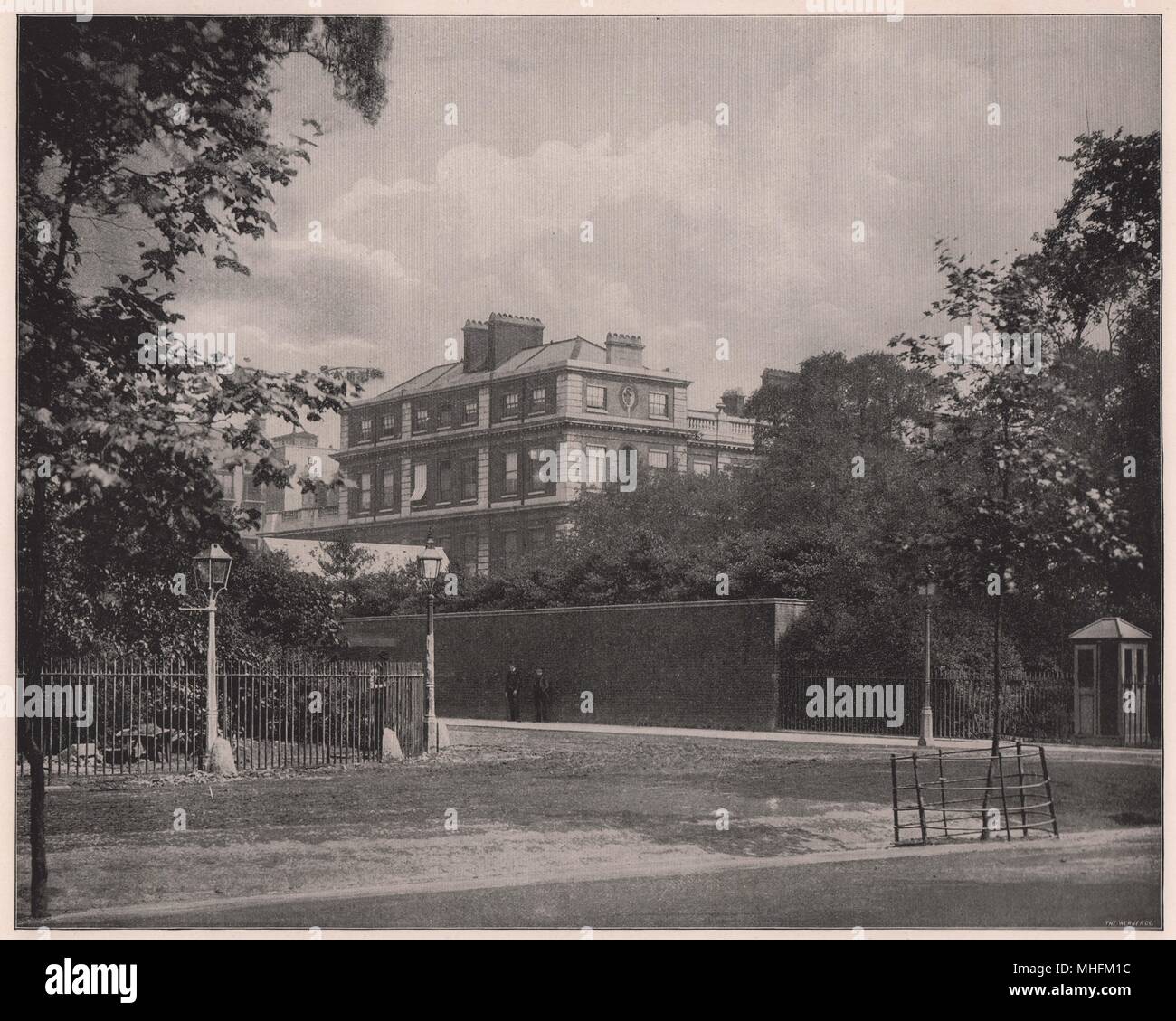 Marlborough house, the town residence of His Royal Highness the Prince ...