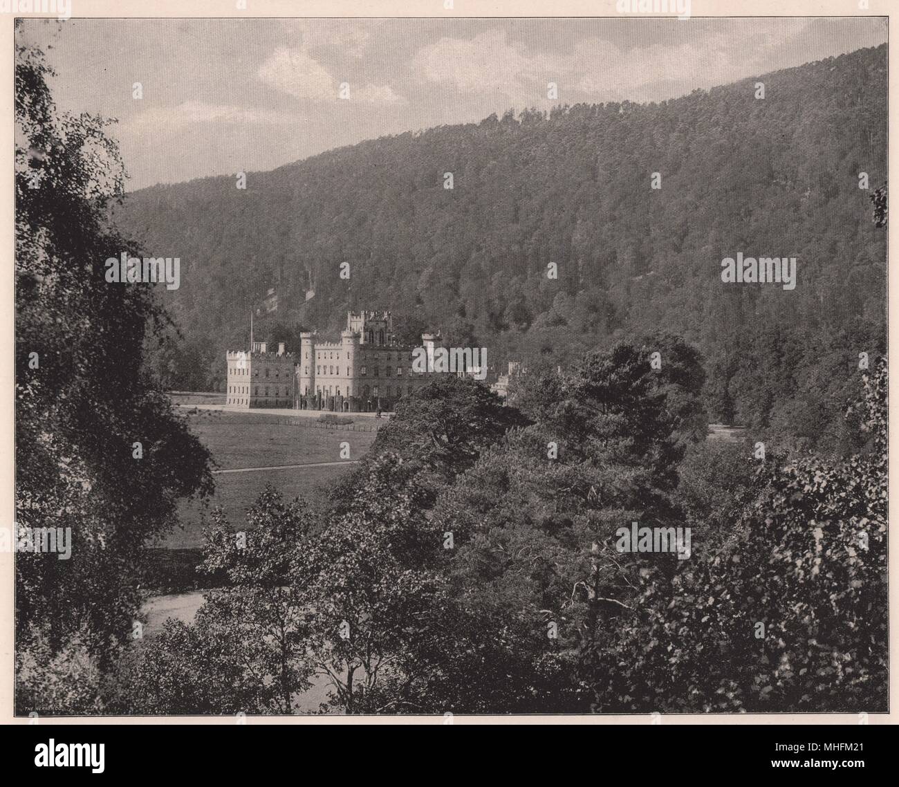 Taymouth Castle, near the village of Kenmore, Perthshire, and at the ...