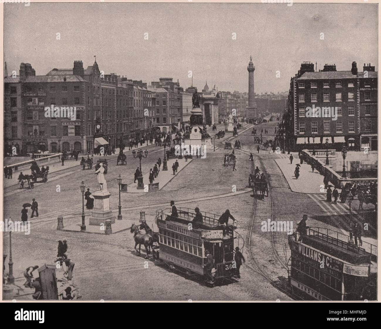 Sackville street, Dublin Stock Photo - Alamy