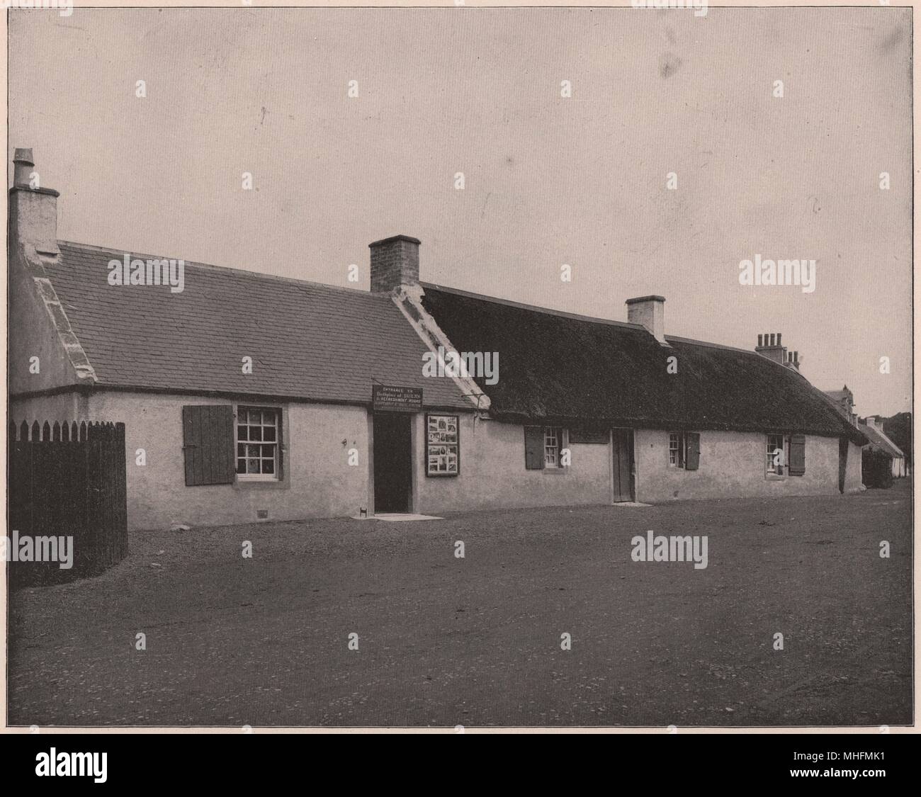 Burns' Cottage, Scotland Stock Photo - Alamy