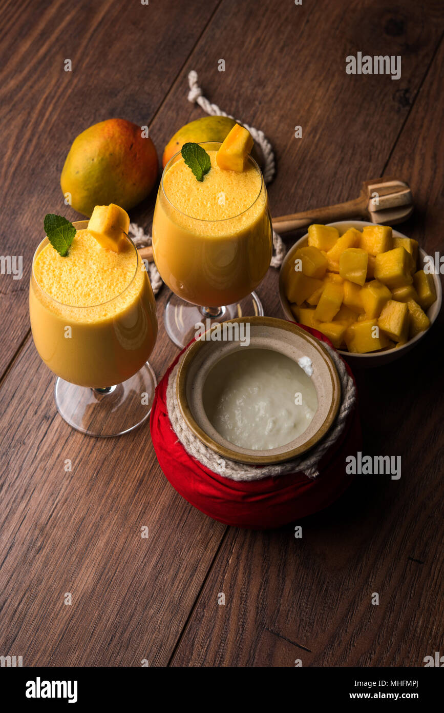 Mango Lassi India Stock Photos & Mango Lassi India Stock Images - Alamy