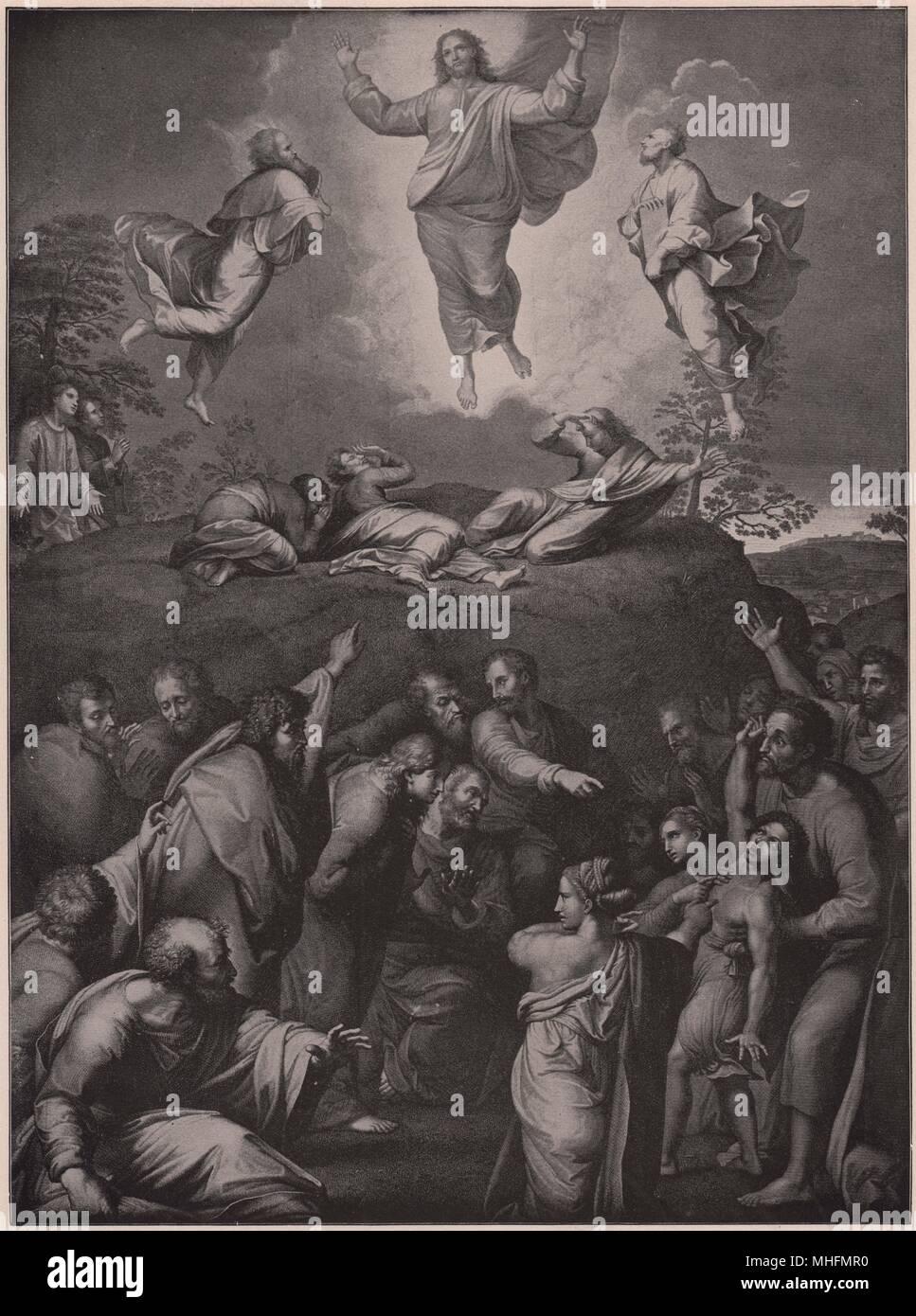 The Transfiguration (By Raphael), Rome Stock Photo - Alamy