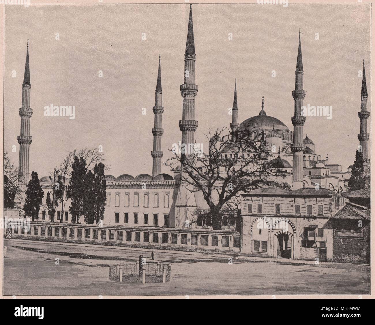 Mosque of Sultan Achmet, Constantinople, Turkey Stock Photo - Alamy