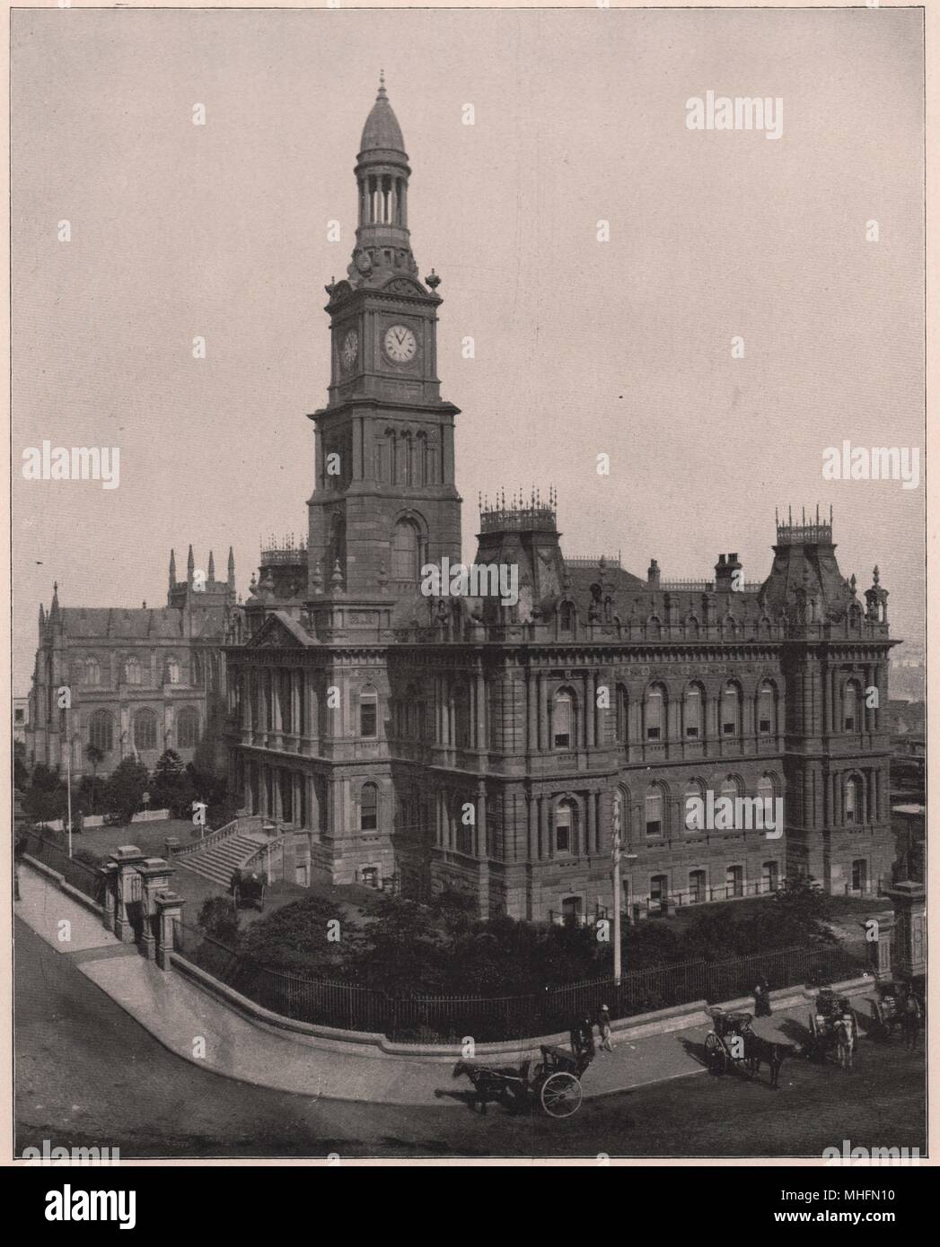 Sydney australia town hall hi-res stock photography and images - Alamy