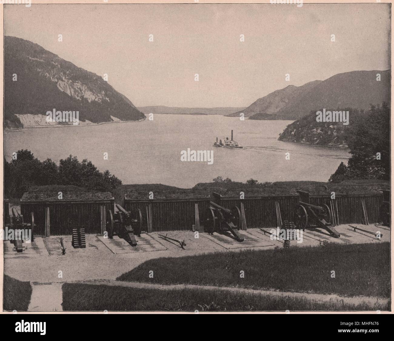 Up The Hudson From West Point, New York Stock Photo - Alamy