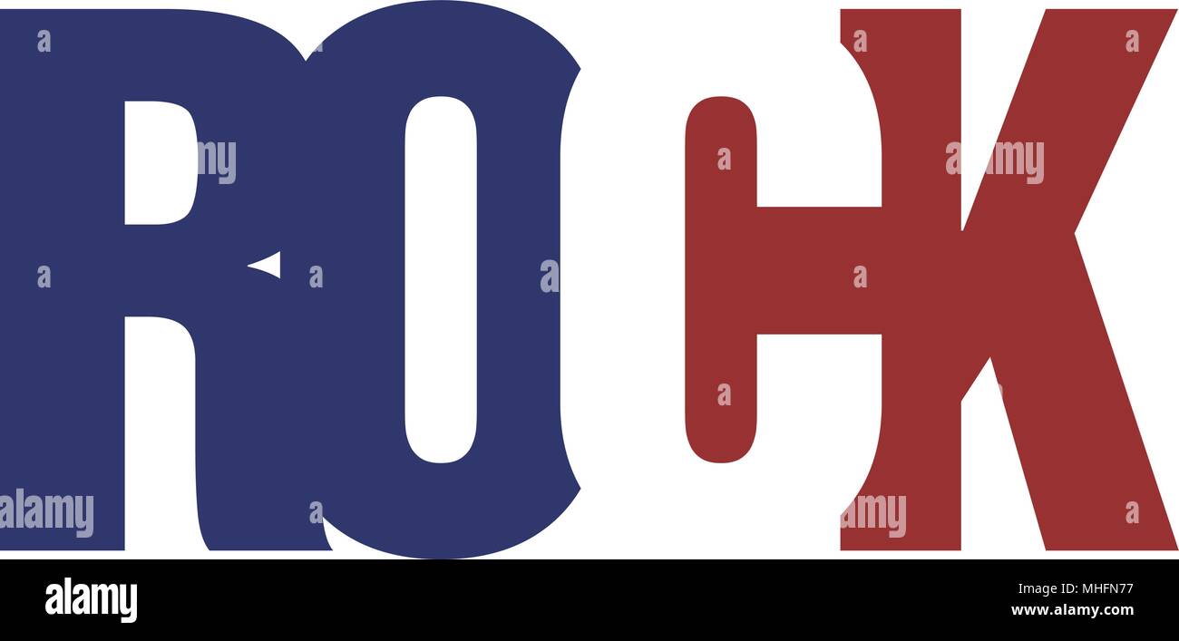 alphabet art logo logotype red and blue theme vector Stock Vector Image ...