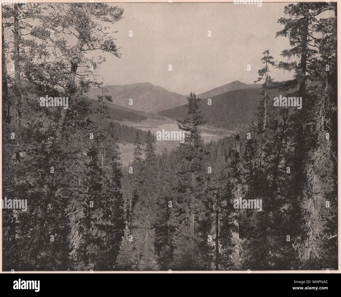 Lake Ivanhoe, Colorado Stock Photo - Alamy