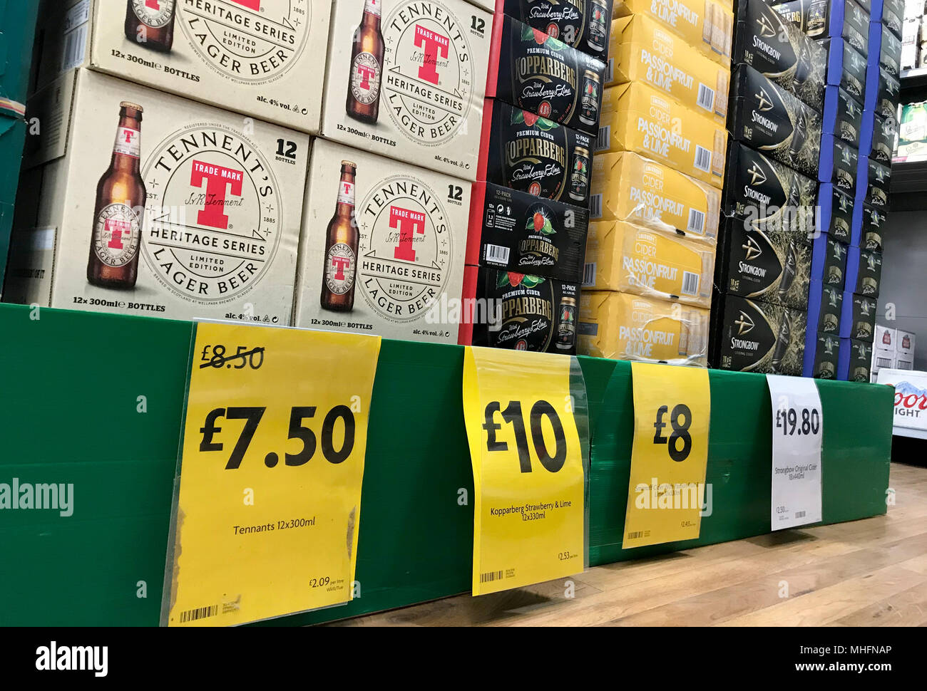 Minimum unit pricing scotland hi-res stock photography and images - Alamy