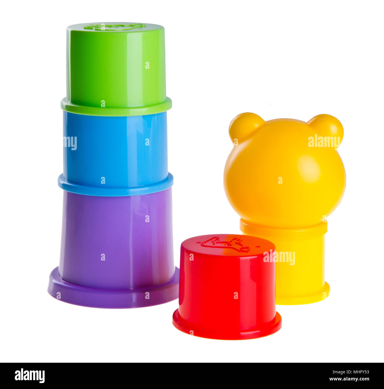 Stacking Play Cups High Resolution Stock Photography and Images - Alamy