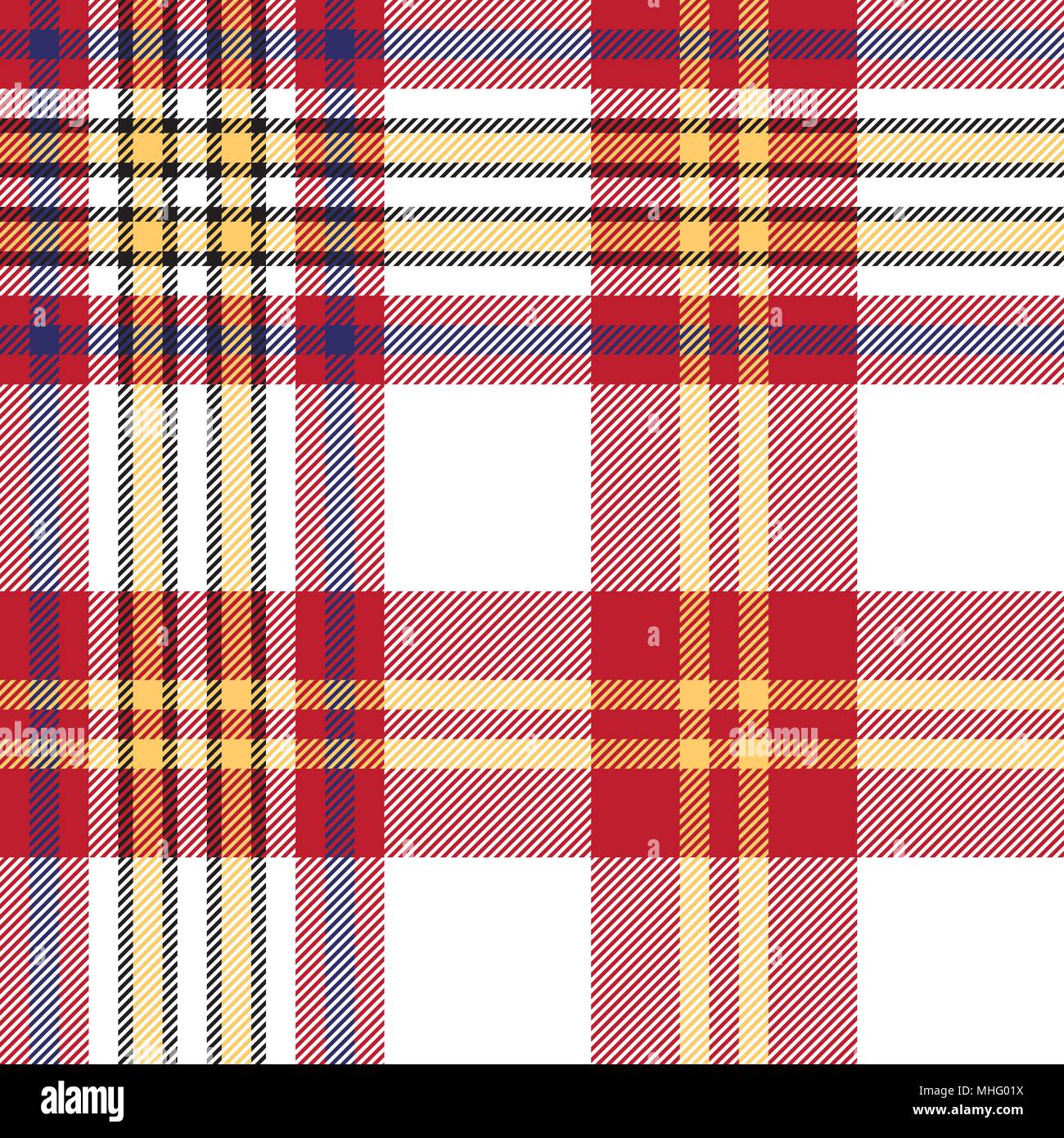 White red check seamless fabric texture. Vector illustration Stock ...