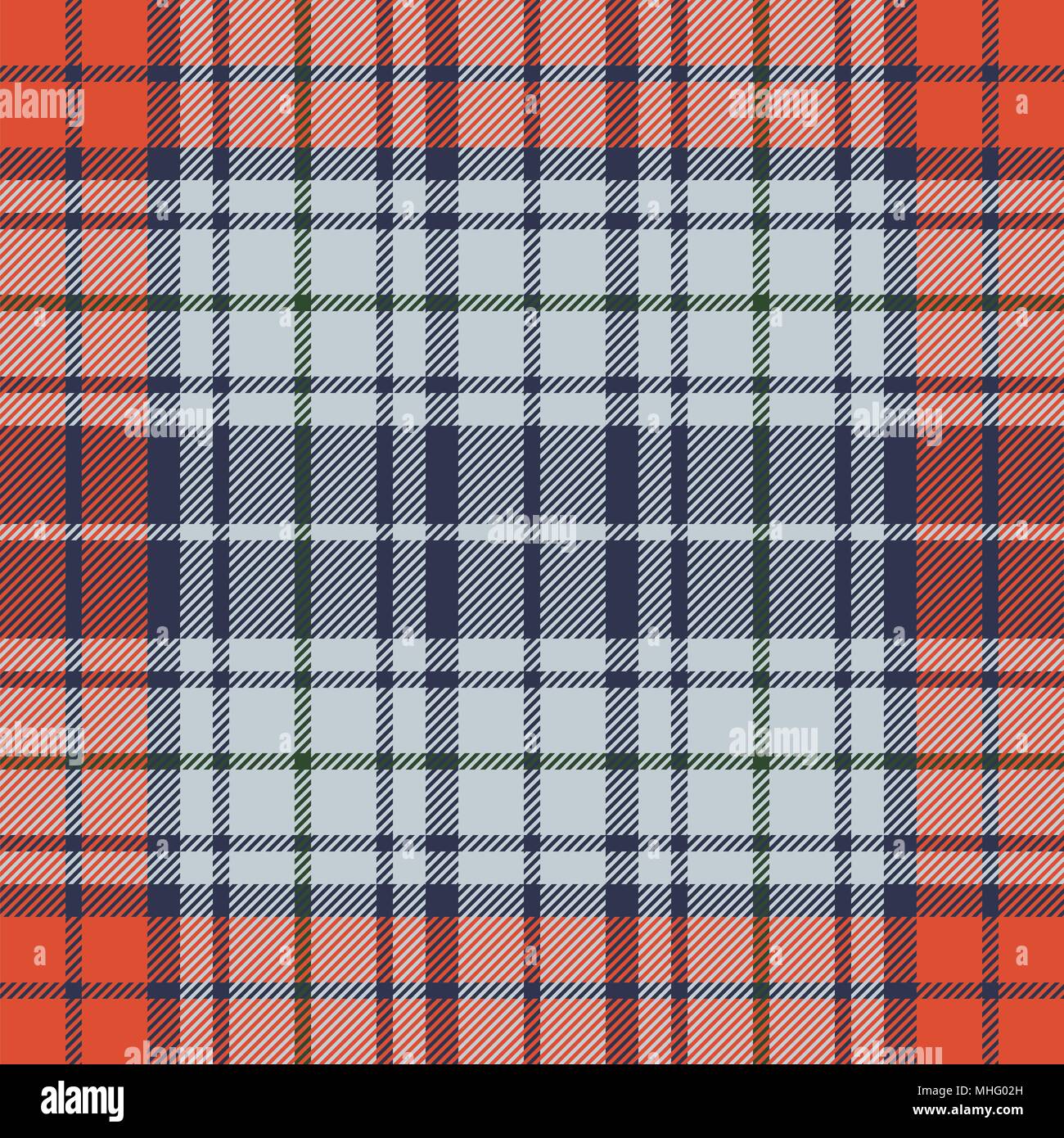 Diagonal fabric textile check seamless pattern. Vector illustration ...