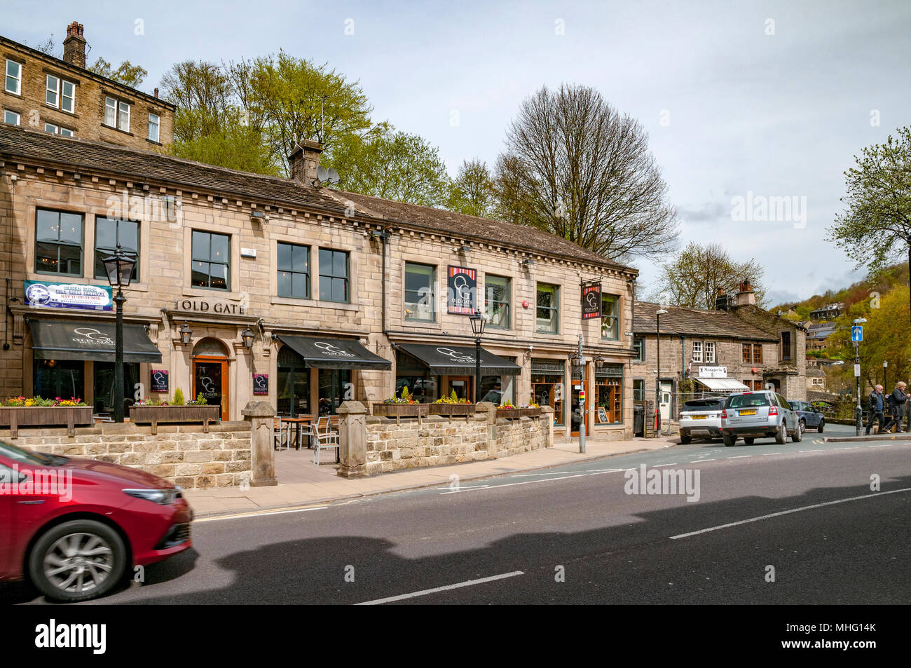 Hebden bridge happy valley hi-res stock photography and images - Alamy