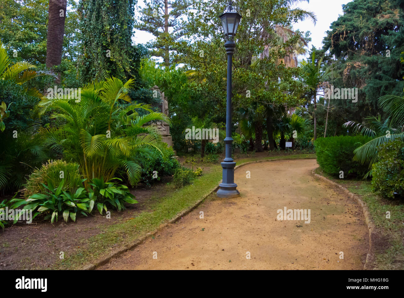 Park Genoves, Cadiz, Andalucia, Spain Stock Photo - Alamy