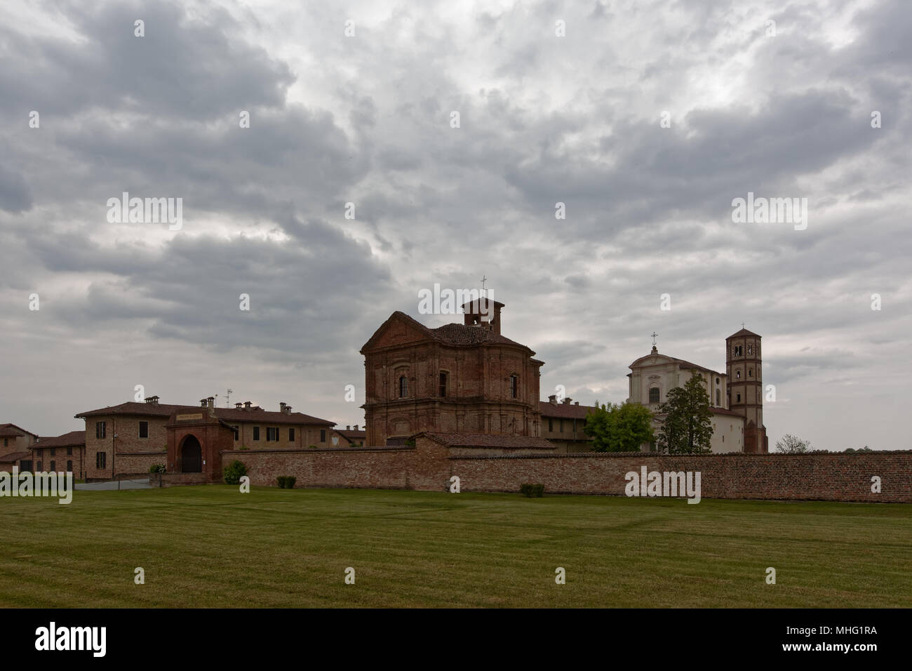 Old abbey church tower steeple hi-res stock photography and images - Alamy
