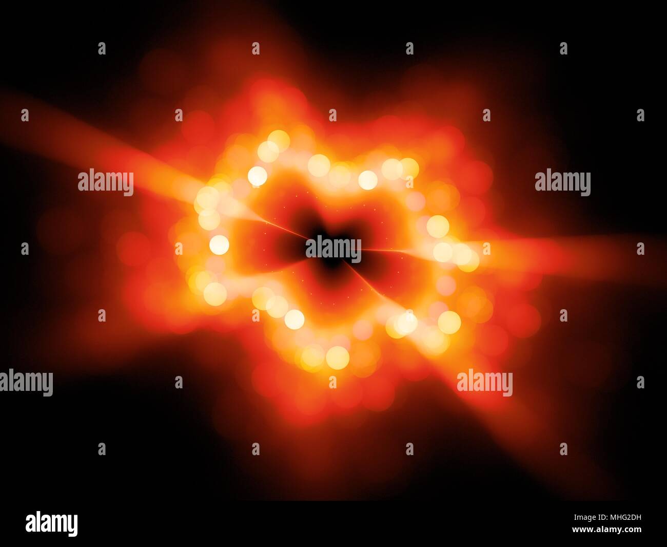 Red hot beams hi-res stock photography and images - Alamy