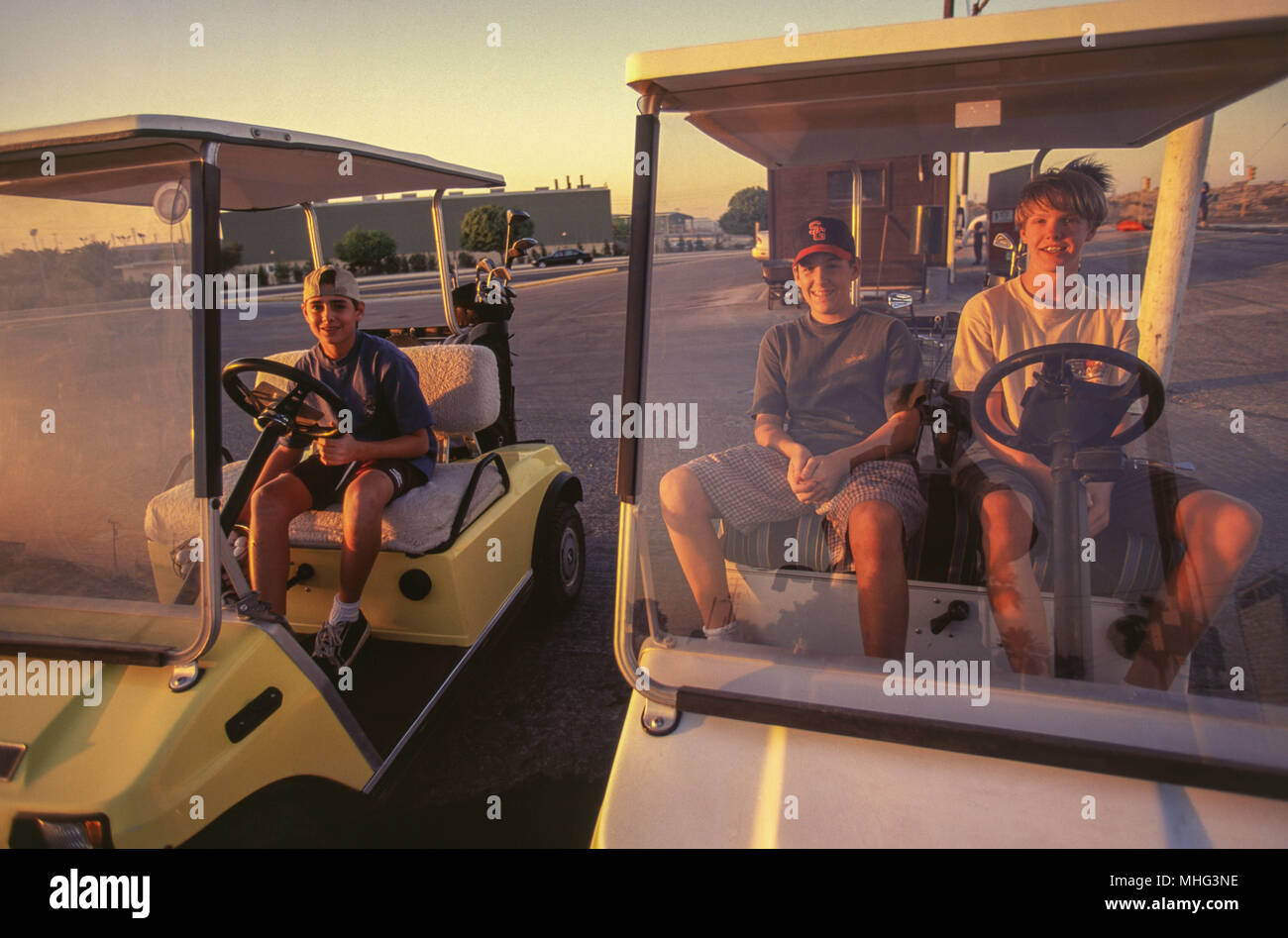 dhahran, saudi arabia -- the golf practicing range at the sprawling ...