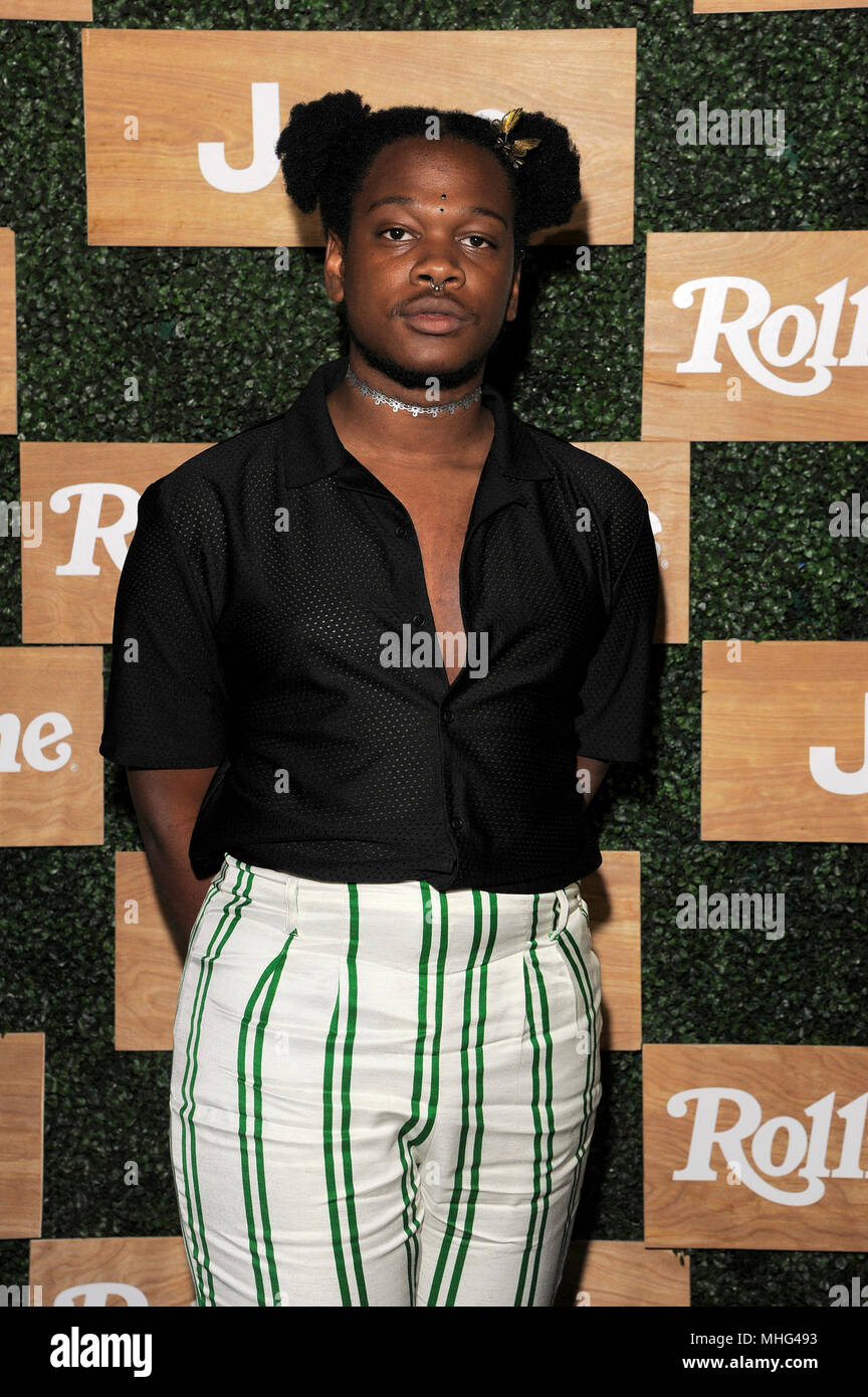 New York, United States. 25th Apr, 2018. Shamir attends Rolling Stone ...