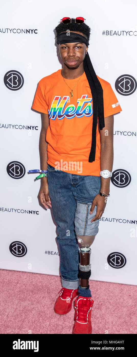 New York, NY, USA - April 21, 2018: Keith Parriss attends Beautycon ...
