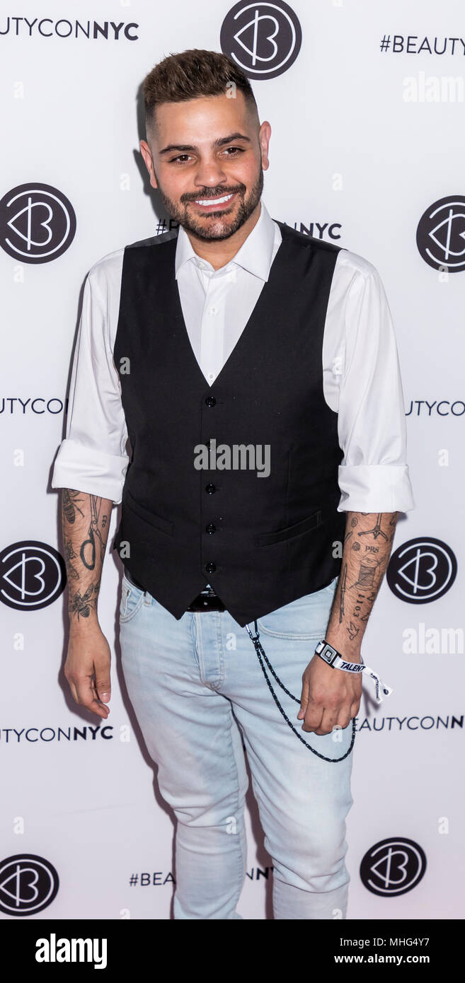 New York, Ny, USA. 21st Apr, 2018. Michael Costello attends Beautycon ...