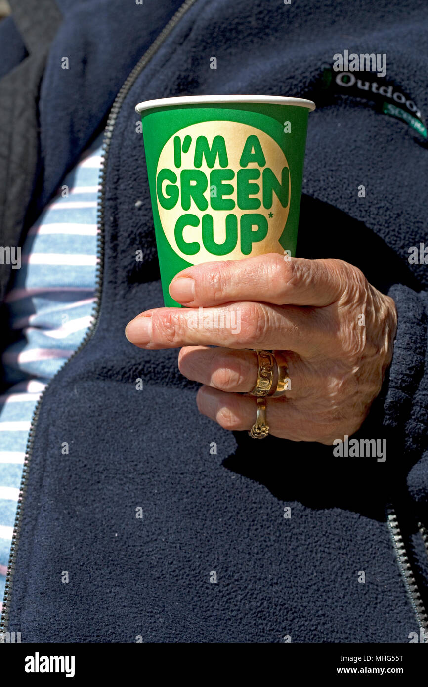 Compostable coffee cup hi-res stock photography and images - Alamy