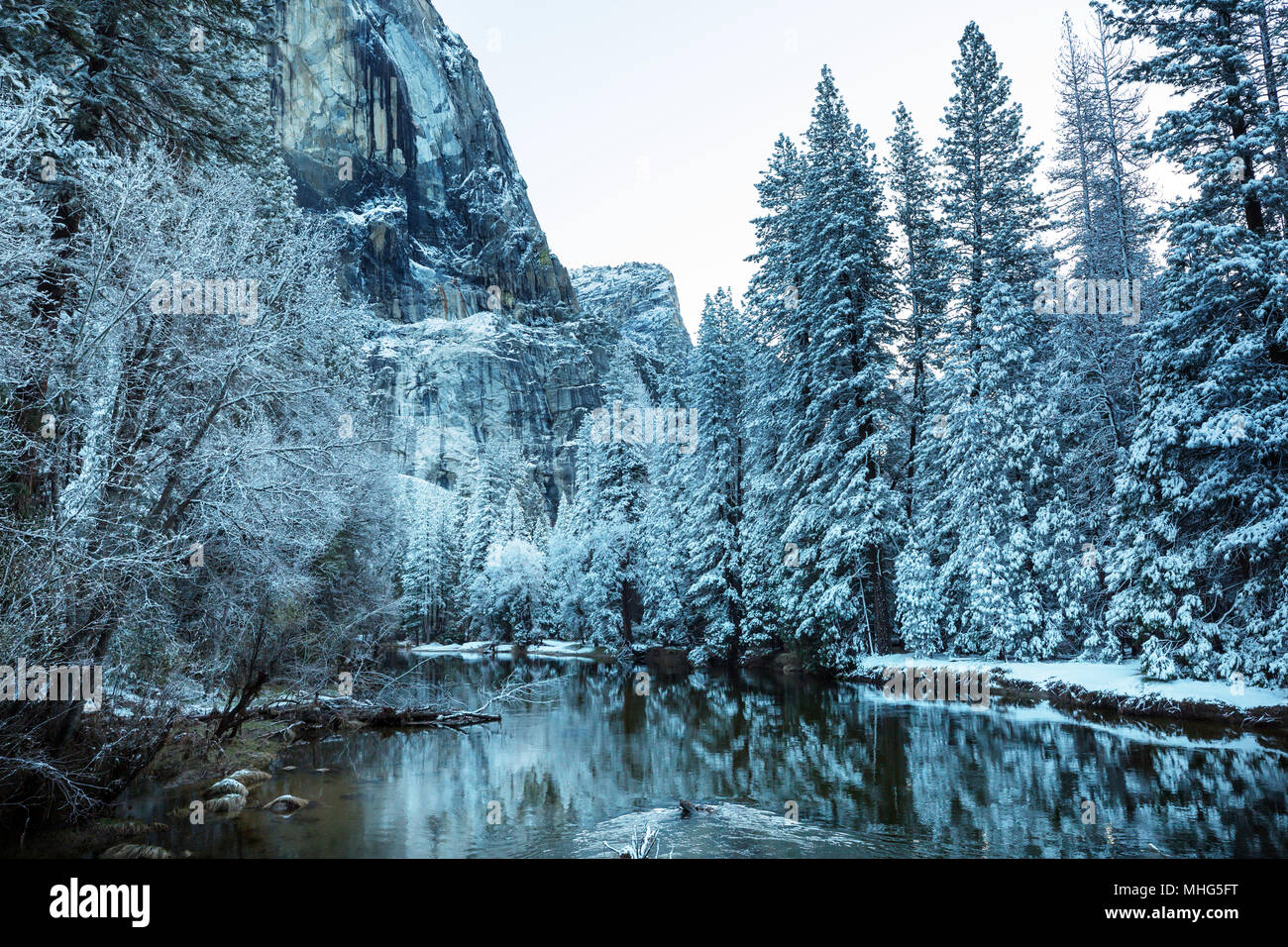 Beautiful early spring landscapes in Yosemite National Park, Yosemite ...