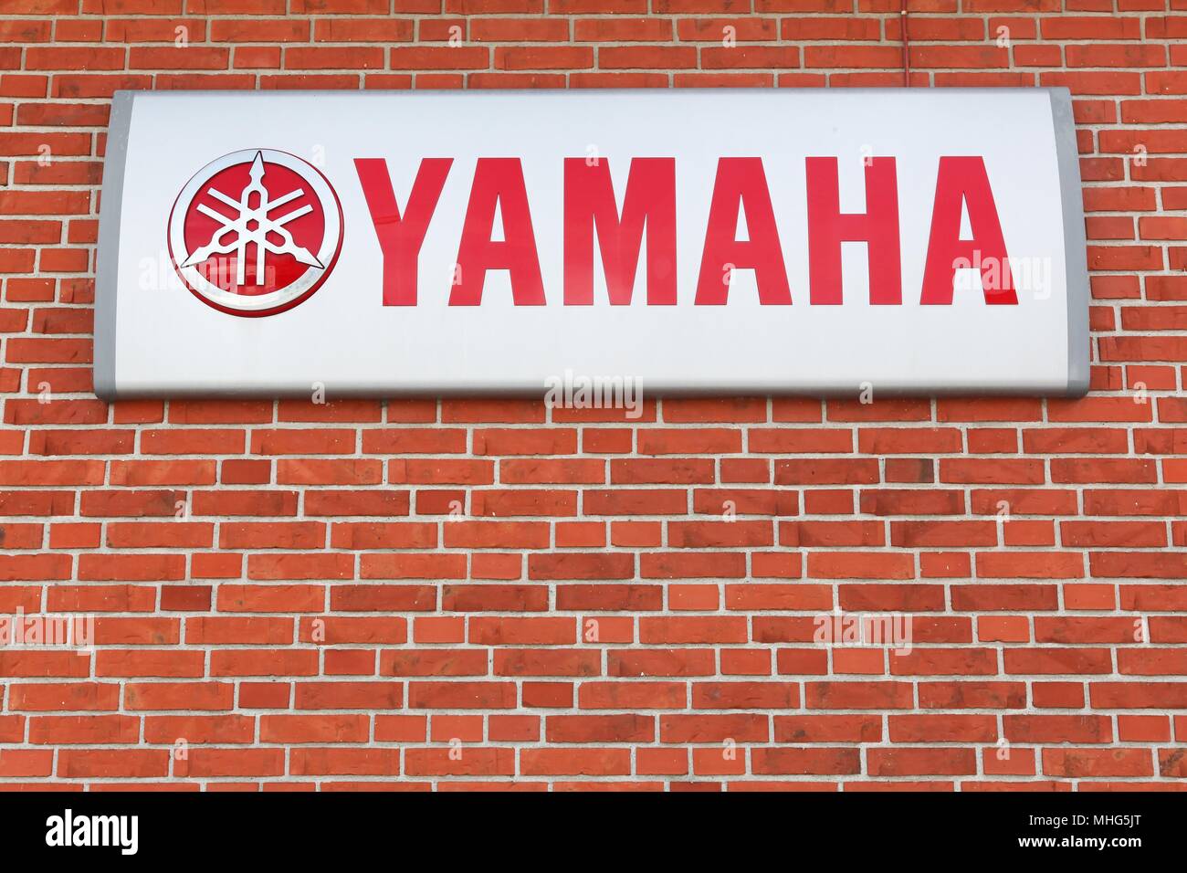 Yamaha brand logo hi-res stock photography and images - Alamy